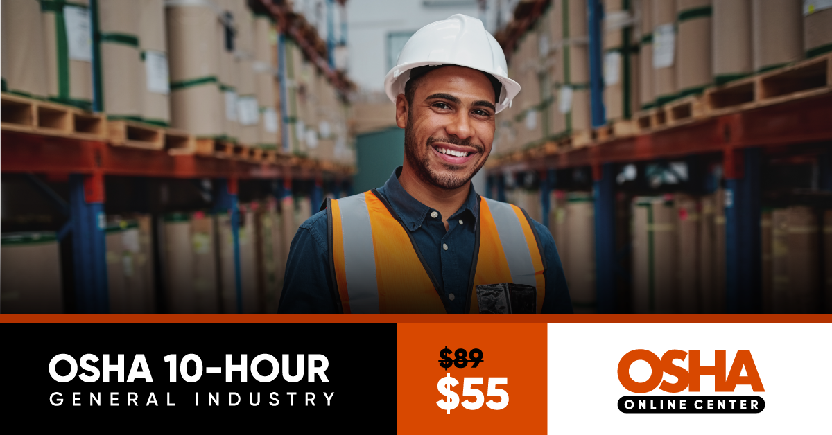 OSHA 10 Hour General Industry | with FREE Course