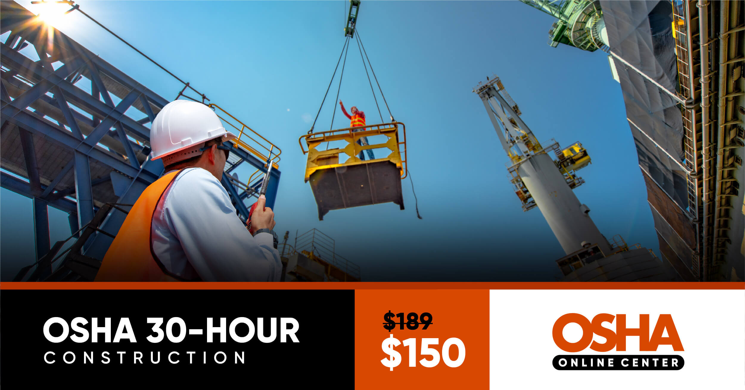 OSHA 30-Hour Construction Training & DOL - Only $99